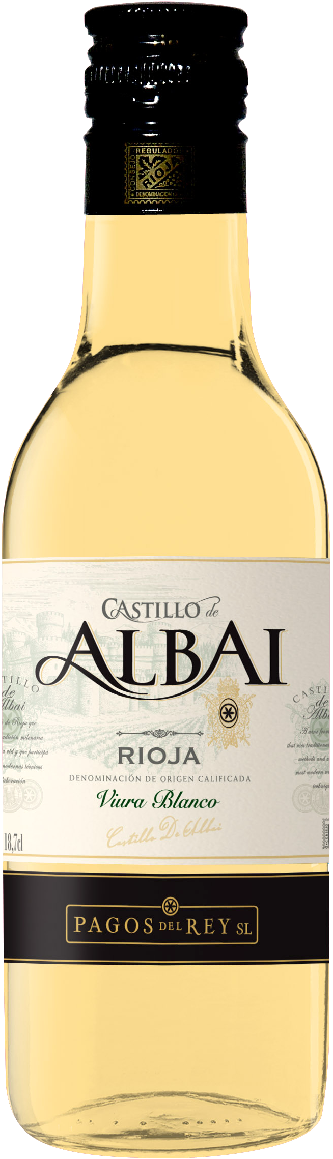 Castillo de Albai Viura Blanco 0,187 L - Faktoria Win à la carte